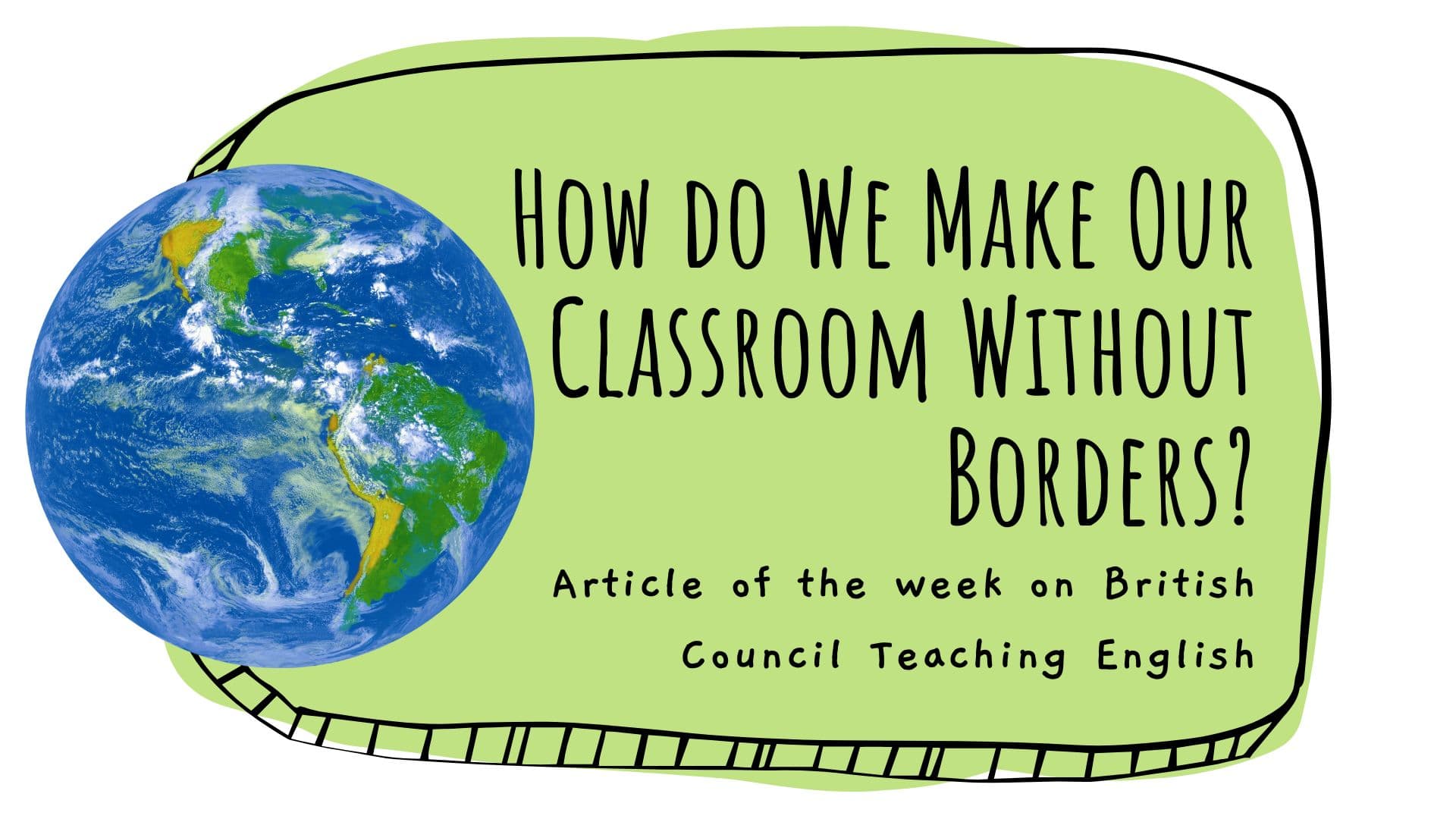 How do We Make Our Classroom Without Borders? Article of the Week on ...